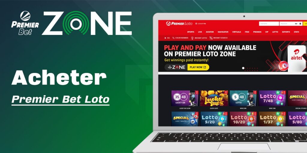 Premier Bet Lotto Cameroun - Jeux de Loterie