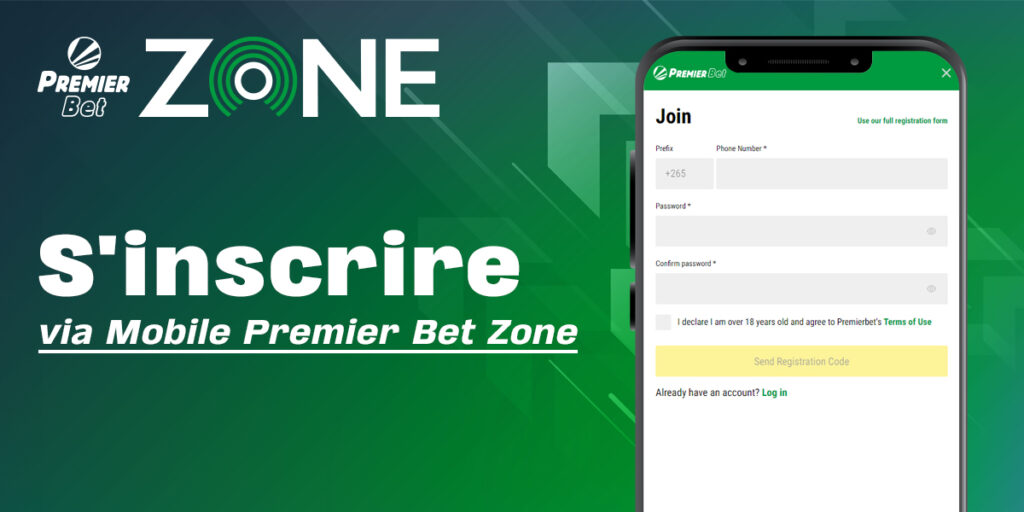 Application mobile Premier Bet Zone Cameroun