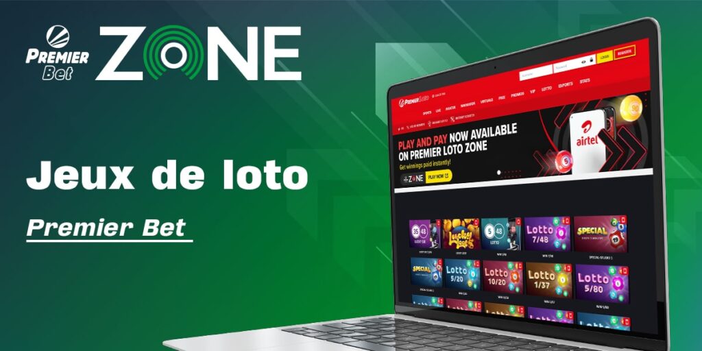 Premier Bet Lotto Cameroun - Jeux de Loterie